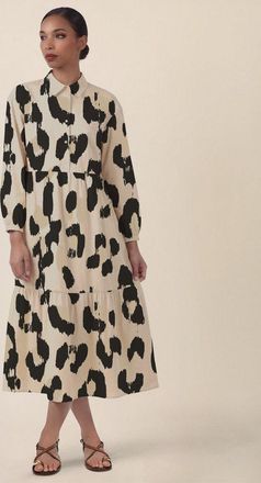 Apart Midikleid mit Animalprint