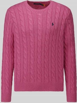 Polo Ralph Lauren Pullover mit Logo-Stitching