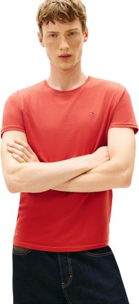 Tommy Jeans Herren TJM Xslim Jersey Tee EXT Dm0Dm04411 S/S T-Shirt, RED (Terracotta Red), XXL