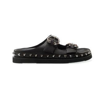 Ash Schwarze Stud-Sandalen - - Shoes - Damen - Schwarzk - 37 EU