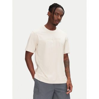 Jack & Jones Jack & Jones T-Shirt Recharge 12273070 Beige Relaxed Fit