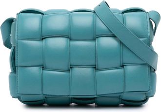 Bottega Veneta Hobo Bags - Nappa Intrecciato Padded Cassette Crossbody - Gr. unisize - in Blau - für Damen