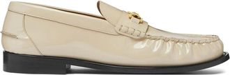 Versace Loafer - Flat Shoes Light Sandgold - Gr. 40 (EU) - in Gold - für Damen