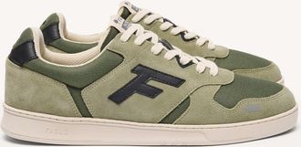 Faguo Baskets kaki clair suède - PALMER