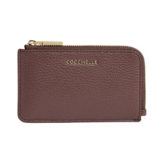 Coccinelle Metallic Card Holder - - Accessories - Damen - Lila - ONE SIZE