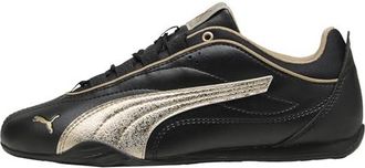Puma Baskets Catch Soleil Metallic Whisper pour Femme, Noir et dor&eacute;, Pointure 40, Puma Black PUMA Gold, 40.5 EU