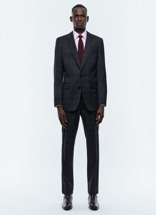 Fursac Costume ajust&eacute; en laine certifi&eacute;e - Taille 44 - Homme