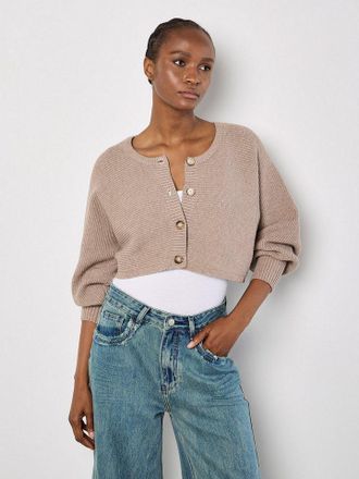 Apricot Cardigan Batwing-Cardigan in Croppedl&auml;nge