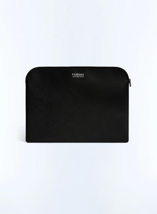 Fursac Porte-documents en cuir Saffiano - Taille Unique - Homme