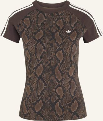 adidas Originals Adidas Originals Cali T-Shirt, Schlangenprint braun