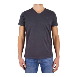 Cerruti Homme, Tops, Gris, Taille: S TShirt uni col V