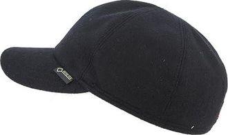 G&ouml;ttmann Casquette Cache-Oreilles Monaco Gore-tex Laine Noire 59 cm