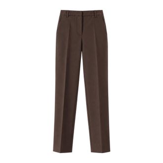 Jucca Pantalon Droit - Femme - Pantalons - Brun - Taille: 40 FR
