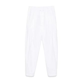 Jil Sander Jil Sander Hose mit verstellbaren Riegeln - - Trousers - Damen - Wei&szlig; - M