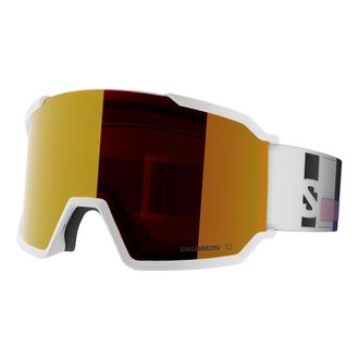 Salomon S/View 3 Skibrille - - Sport - unisex - Wei&szlig; - ONE SIZE