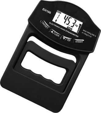 Generico Digitaler Griffkraft-Tester, wiederaufladbar, elektronischer Kraft-Tester, manueller Griff, Muskelmessger&auml;t f&uuml;r Erwachsene, M&auml;nner, Frauen, Zuhause, W