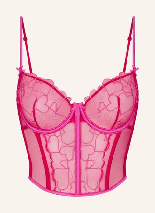 SKIMS Skims Corsage Embroidered Tulle rot