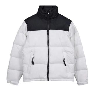 Generic Manteau dhiver court en duvet pour homme - Rembourré - En coton - Chaud et coupe-vent, 1, XL