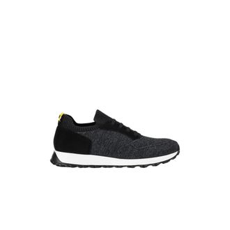 Doucal's Sneaker aus zwei Materialien - - Shoes - Herren - Schwarzk - 42 1/2 EU