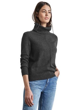 Street One Damen Rollkragen Sweater