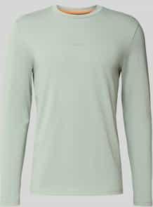 Boss Orange by Hugo Boss Regular Fit Langarmshirt aus Baumwoll-Mix Modell CHARK