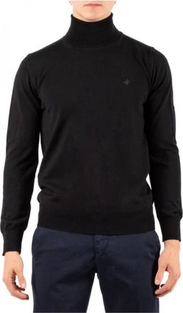 Brooksfield Homme, Pulls, Noir, Taille: S Pull Col Roul&eacute;