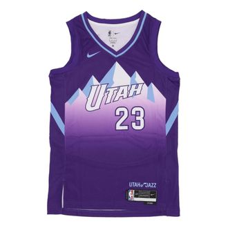 Nike Homme, Sport, Violet, Taille: M D&eacute;bardeur NBA Swingman Utah Jazz