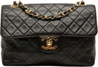 Chanel Sac bandouli&egrave;re matelass&eacute; doccasion - Femme - Pre-owned - Noir - Taille: ONE Size