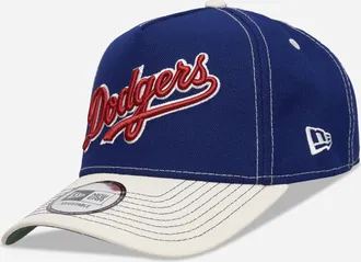 New Era LA Dodgers MLB City Icon 9FORTY E-Frame Adjustable Cap Dark Blue