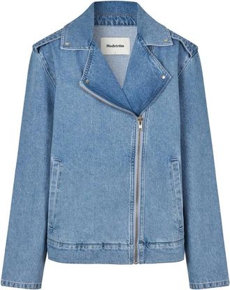 Modstr&ouml;m Damen, Jacken, Blau, XLGr&ouml;&szlig;e