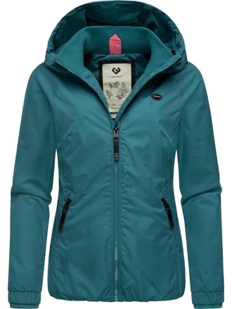 Ragwear Damen wasserdichte &Uuml;bergangsjacke leichte Jacke kurz mit Kapuze Dizzie Intl Baltic024 Gr. XL