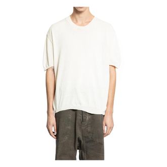 Uma Wang Kurz&auml;rmeliges Oberteil - - Knitwear - Herren - Wei&szlig; - M