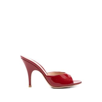 Gianvito Rossi Femme, Chaussures, Rouge, Taille: 37 EU Gianvito Rossi Sandales Red