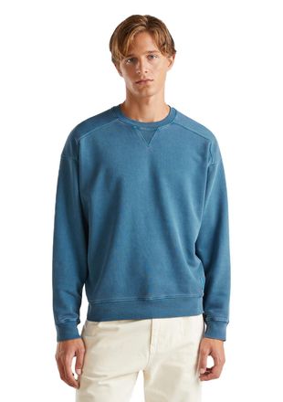 Benetton Herren Trikot G/C M/L 3p0vu1095 Kapuzenpullover, blau, XXXL