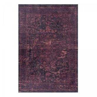 Dezenco Dezenco - Tapis orient 80x250 rouge rectangle motifs orientaux ekuk