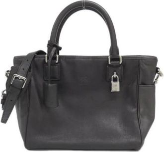 Loewe Sac &agrave; main Pre-owned - Femme - Pre-owned - Noir - Taille: ONE Size
