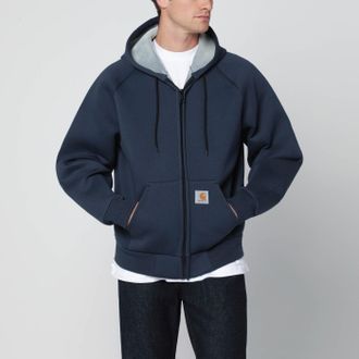 Carhartt Work in Progress Car-Lux Kapuzenjacke in Jupiter/Grau