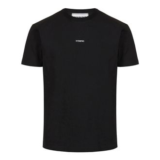 Iceberg Homme, Tops, Noir, Taille: XL T-Shirt Coupe Standard Classique