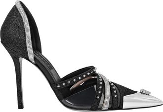 Philipp Plein Femme, Chaussures, Noir, Taille: 36 EU Escarpins D&eacute;collet&eacute; &agrave; Paillettes