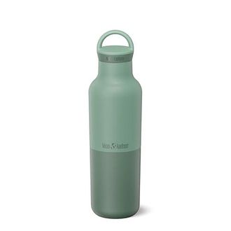 Klean Kanteen Rise klassische Isolierflasche aus Edelstahl, mit Bogenschlaufenverschluss, in der Farbe Iceberg, Fassungsverm&ouml;gen: 590 ml, 1011491