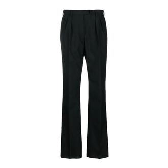 Gabriele Pasini Plissee-Hose mit weitem Bein - - Trousers - Damen - Schwarzk - L