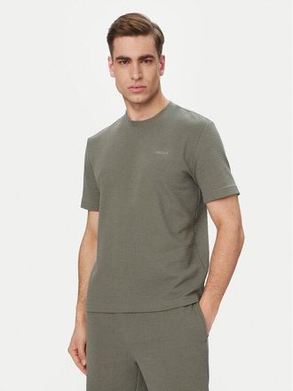 HUGO BOSS T-Shirt Austin 50532011 Dunkelgr&uuml;n Regular Fit