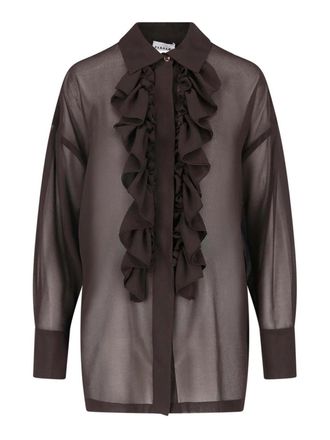 P.A.R.O.S.H. P. A.R. O.S. H. Chemise - Marron