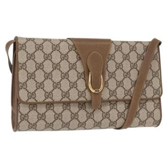Gucci Sac bandouli&egrave;re vintage Pre-owned - Femme - Pre-owned - Beige - Taille: ONE Size