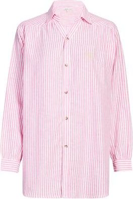 Banana Moon Chemise &agrave; rayures en lin et coton