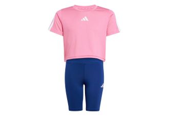 adidas Performance T-Shirt adidas M&auml;dchen Set JG TR-ES 3S SET