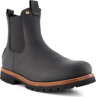 Panama Jack Herren Chelsea Boots schwarz Glattleder