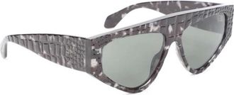 Alaia Femme, Accessoires, Brun, Taille: ONE Size 97 Mask Lunettes de soleil