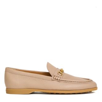 Tod's Mokassin aus puderrosa Leder mit honigfarbener Sohle - - Shoes - Damen - Rosa - 40 EU
