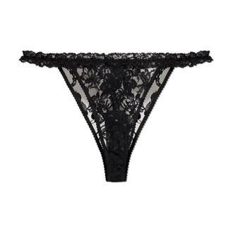 Dolce & Gabbana Lace Briefs - - Underwear - Damen - Schwarzk - L